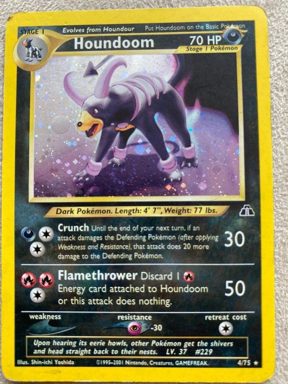 Houndoom Holo Neo Discovery (EN) (D'occasion) à Schaan pour CHF 10.1 – avec livraison | Acheter ...