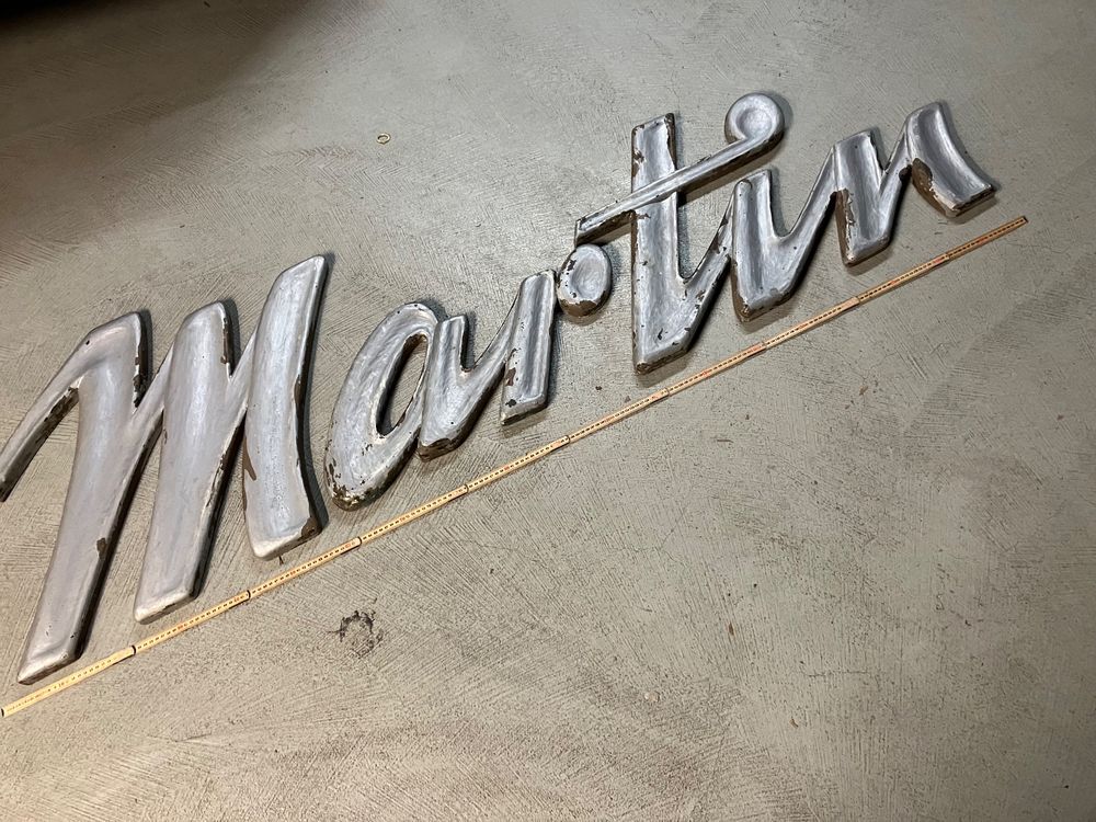 Alter Schriftzug Martin (Gebraucht) in Zürich für CHF 100 – nur ...