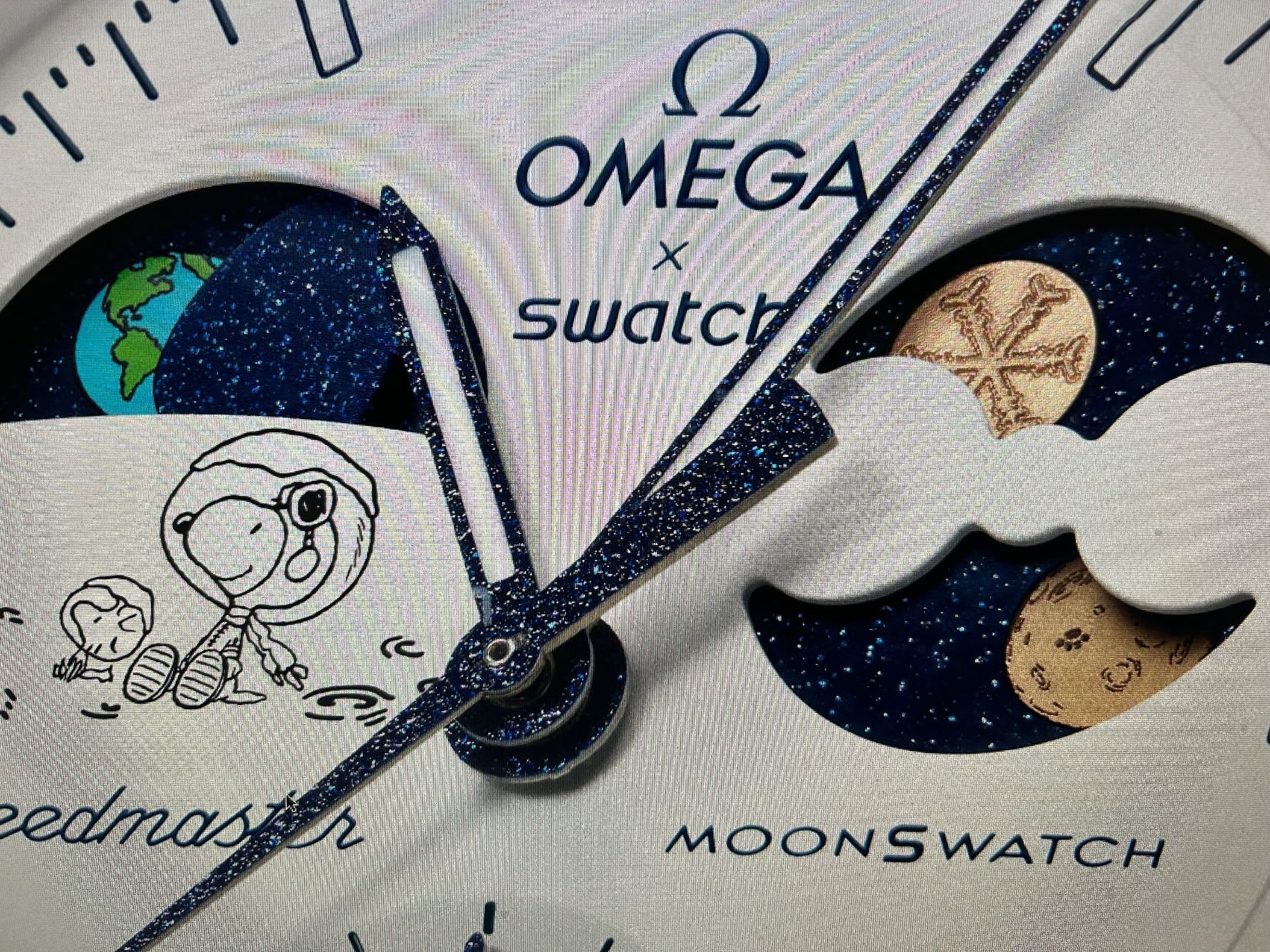 Swatch/Omega Mission to Earthphase Moonshine Gold, Cold Moon (Neu und ...