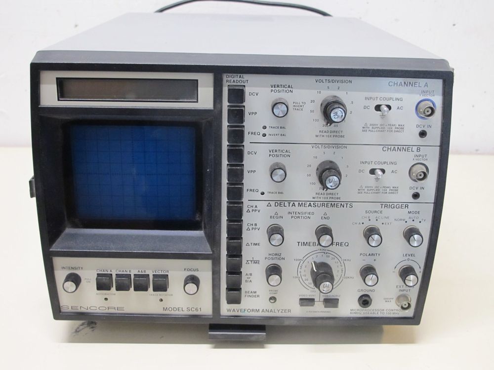 SENCORE Modell SC 61 Ozilloskop Waveform Analyser (Defekt) in ...