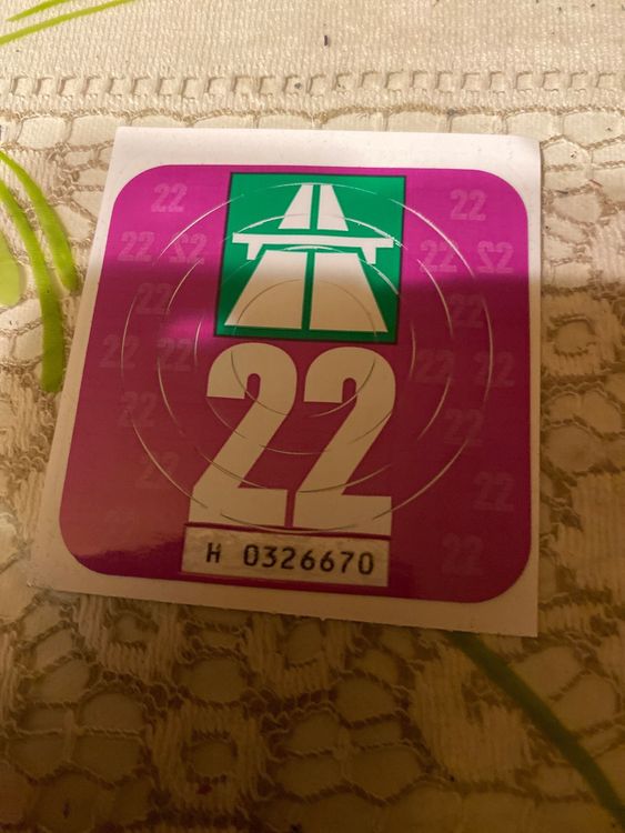 CH Autobahn Vignette 2022 (Neu (gemäss Beschreibung)) in Dietikon für CHF 3 – mit Lieferung auf ...