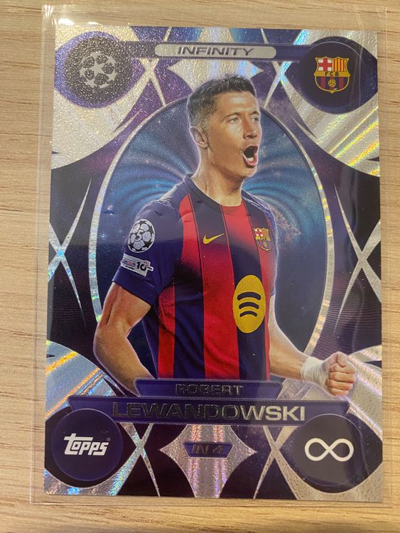 Topps Match Attax 25/26 Lewandowski Infinity IN 4 (Neu (gemäss ...