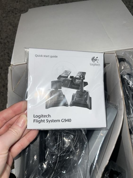 Logitech G940 Flight System - Realistisches Flugerlebnis! (Neu und ...