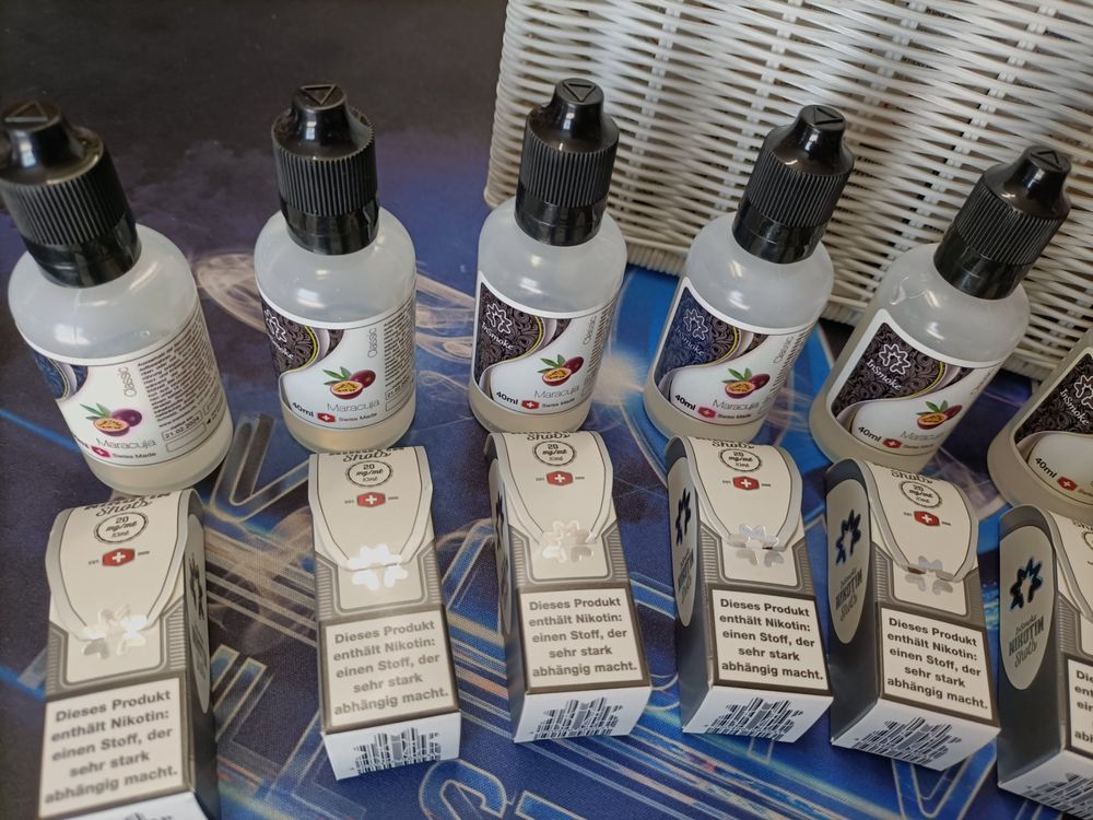 5 x InSmoke Maracuja 40ml und 3x InSmoke Cherry 40ml Liquids | Kaufen ...