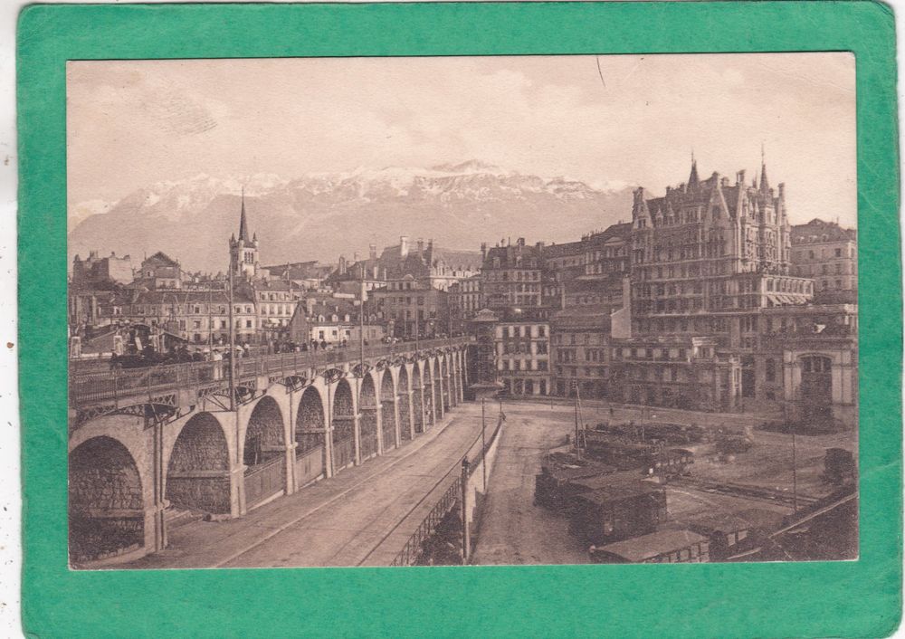 Lausanne le Grand Pont et les Alpes 1911 (Gebraucht) in Herisau für CHF 1 – mit Lieferung auf ...