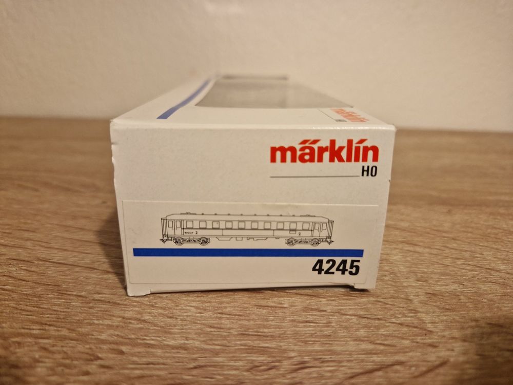 Märklin 4245 Schnellzugwagen SNCF 2.Kl H0 OVP NEU (Neu und ...