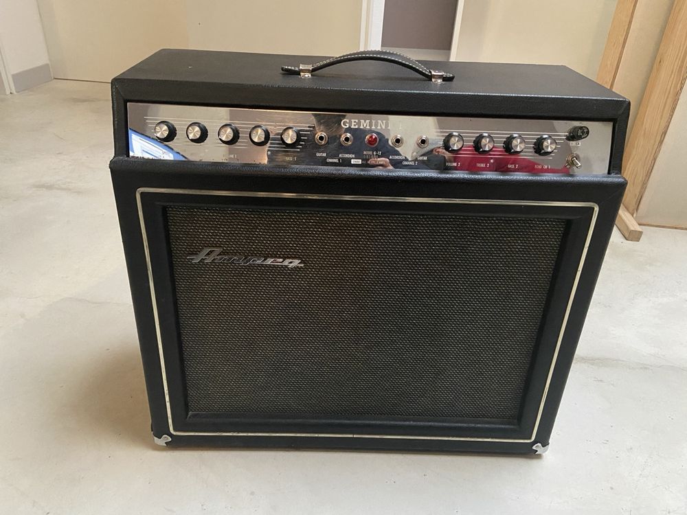 Ampeg Gemini I G-12 - fully restored 220v/50hz guitar amp (Gebraucht ...