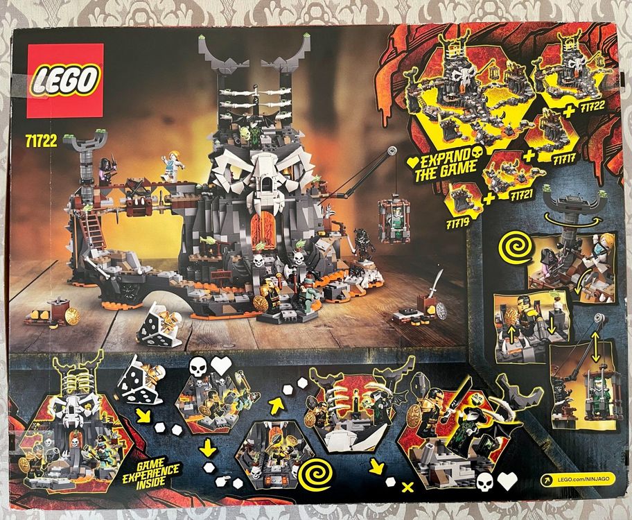 Lego 71722 - Skull Sorcerer's Dungeons (Neu und originalverpackt) in ...