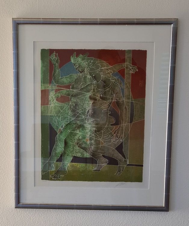 Hans Erni Original Lithographie 56/125 Bild Rahmen Kunst (Gebraucht) in Allschwil für CHF 990 ...
