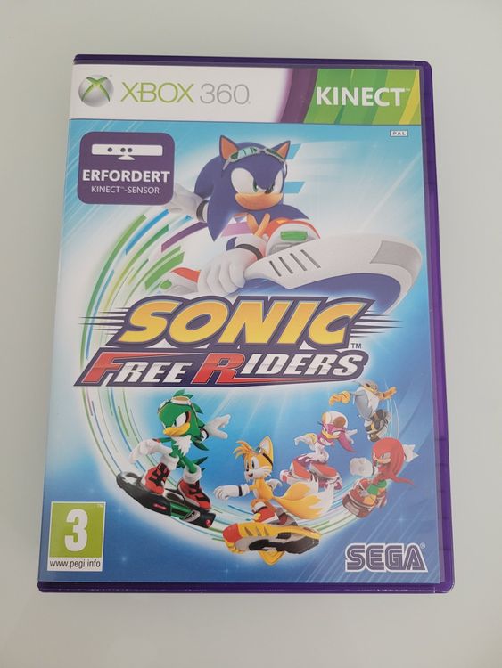 Sonic Free Riders, KINECT (XBox 360) (Gebraucht) in Uezwil für CHF 12 ...