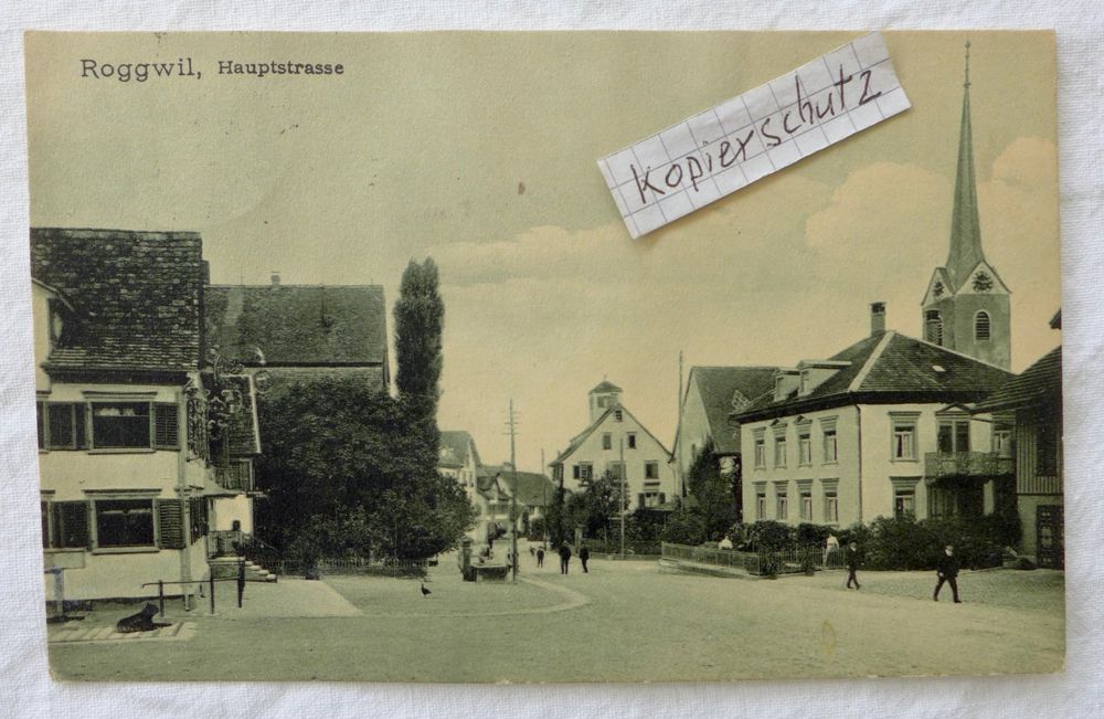 AK ROGGWIL TG, Hauptstrasse, belebt (Gebraucht) in Wallisellen für CHF 11 – mit Lieferung auf ...