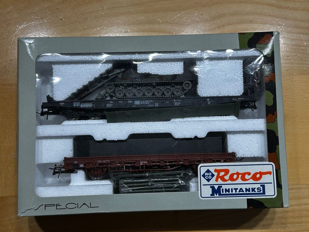 Roco 820 H0 Schwerlastwagen und Panzerschnellbrücke | Kaufen auf Ricardo