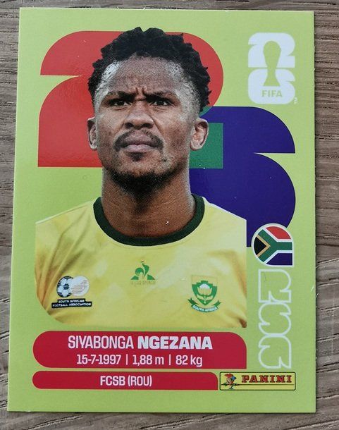 Sivabonga Ngezana RSA 8 Panini FIFA World Cup 2026 ⚽🏆 (Neu (gemäss ...