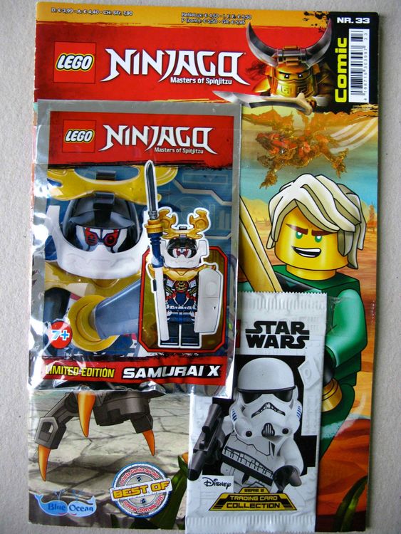 Lego Ninjago Minifigur Samurai X mit Comic Neu | Kaufen auf Ricardo