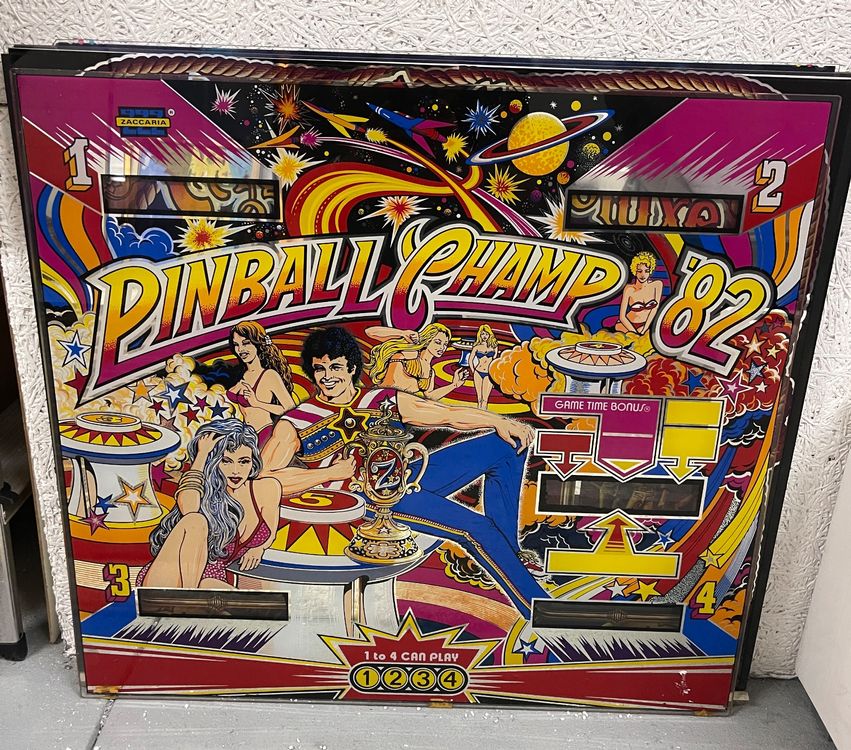 Flipper Backglass Pinball Champ (Gebraucht) in Horgen für CHF 122 – nur ...