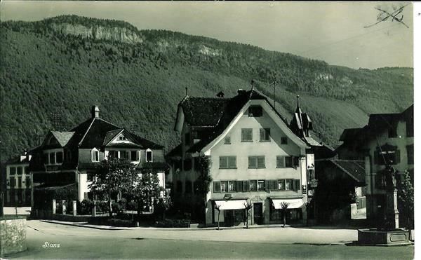 Stans NW Dorfplatz ehem. Haus ca. 1930 sehr gut erhalten (Gebraucht) in Ennetmoos für CHF 12 ...
