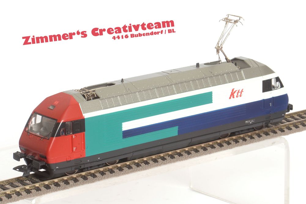 Roco E-Lok Re 460 "Ktt Hongkong", WS, H0, OVP 69507 | Kaufen auf Ricardo