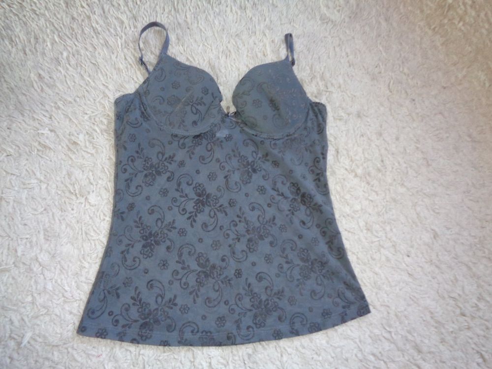 BH Hemdchen / Top *** / Graue Spitze ab 1.00 | Kaufen auf Ricardo