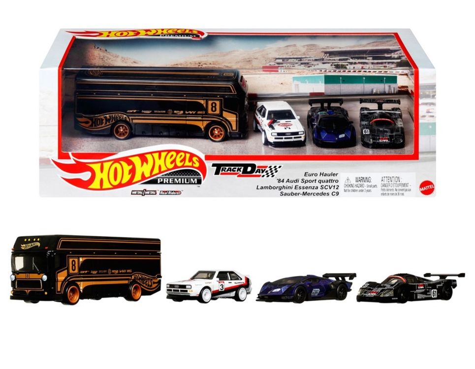 Hot Wheels Premium 4er-Pack Track Day Audi Sport Quattro | Kaufen auf ...