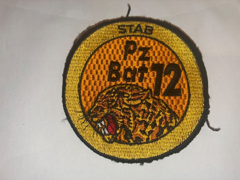 Badge Stab Pz Bat 12 (Gebraucht) in Oberiberg für CHF 44 – mit ...