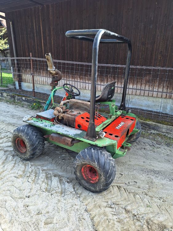 Hamag Zweiachsmäher Geräteträger Kombitrac Terratrac Busatis (Gebraucht ...