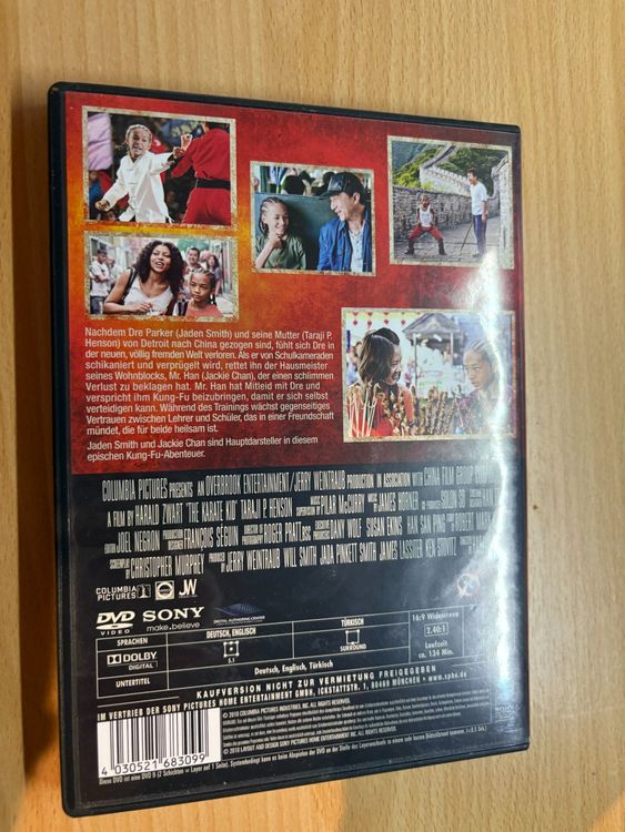 Karate Kid DVD, Top Zustand, Jaden Smith, Jackie Chan (Gebraucht) in ...