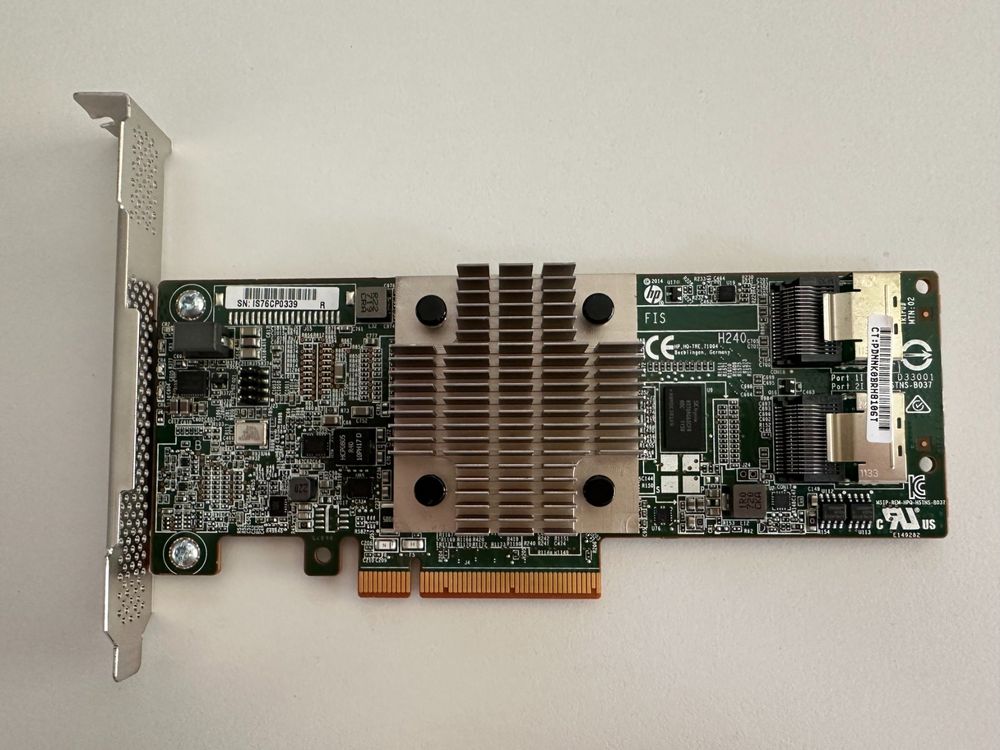 HPE H240 12Gb 2-port Smart Host Bus Adapter, 779134-001 (Gebraucht) in ...