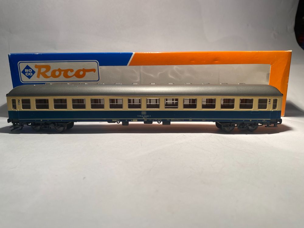 ROCO Personenwagen Bpmz 2.Kl 44301 DB, AC Achsen (Gebraucht) in ...