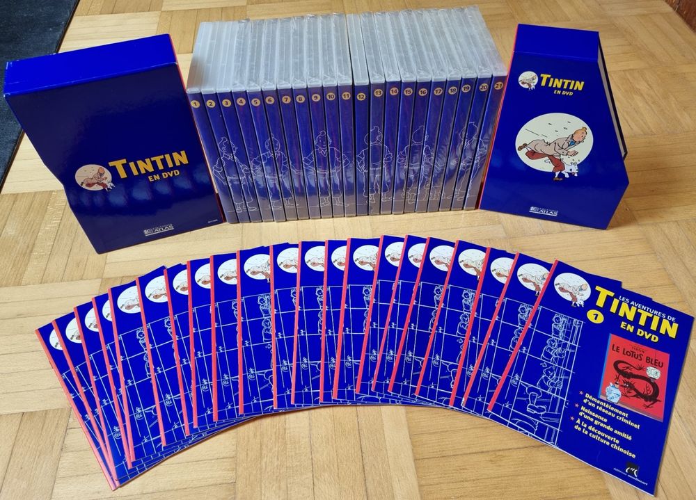 Les Aventures De Tintin : Collection Intégrale - 21 DVD | Kaufen auf ...