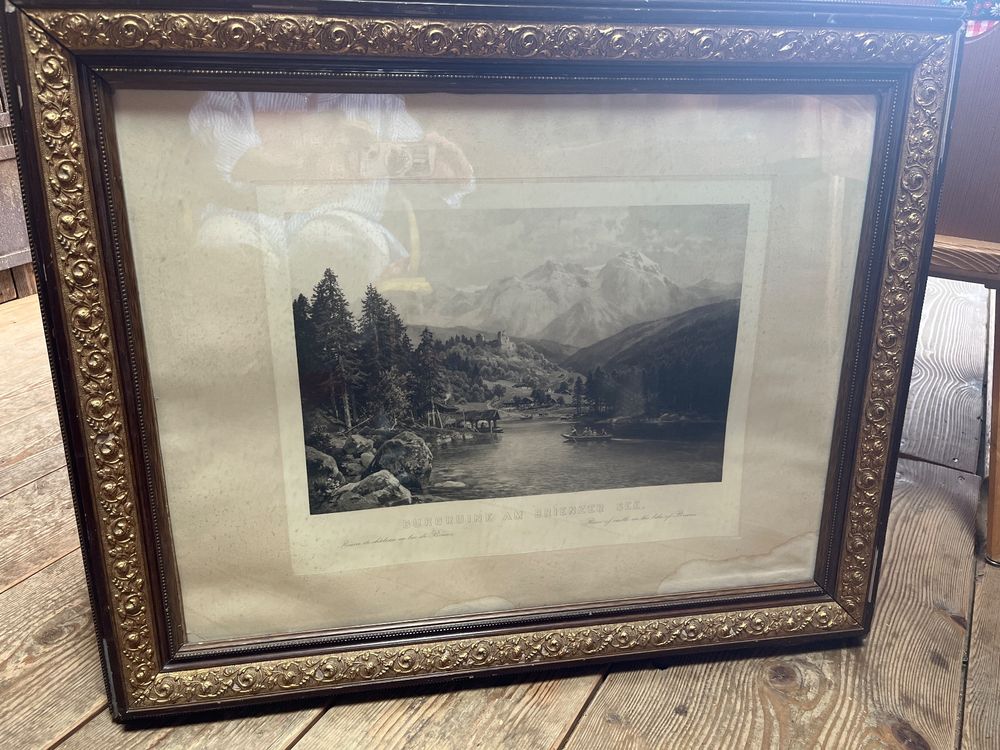 Burguine am Brienzer See Antik Bild | Kaufen auf Ricardo