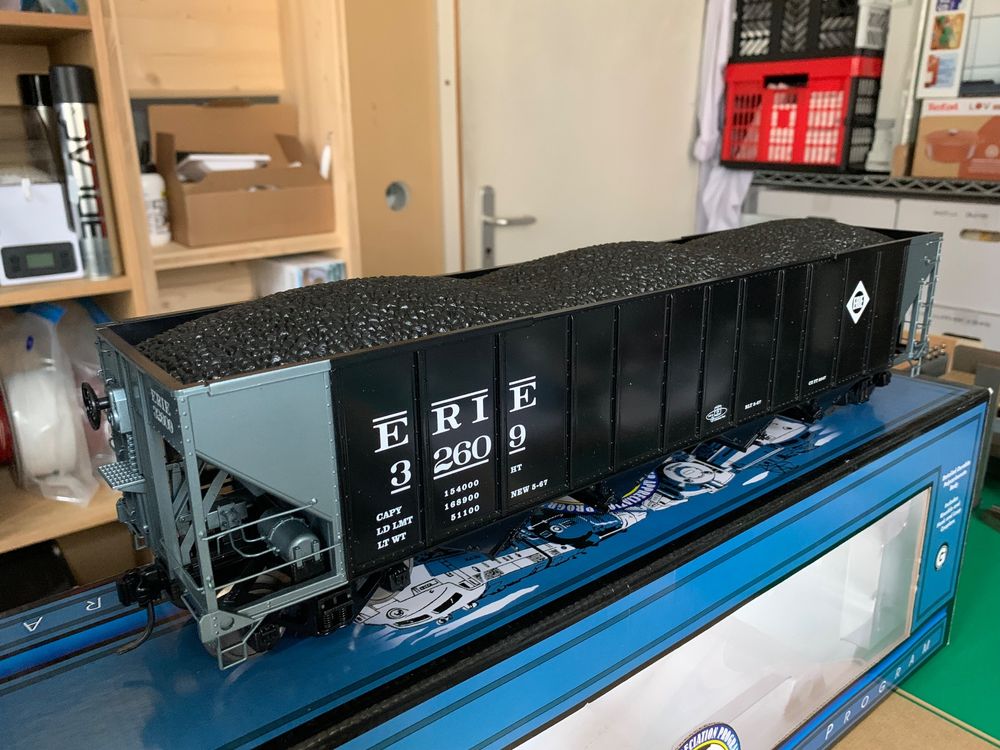 MTH 70-75022 1/32 4 Bay Hopper ERIE #32609 (Neu und originalverpackt ...