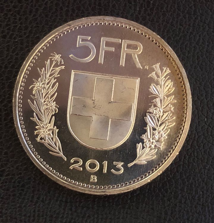 5 FRS 2013 FDC/STGL (Neu (gemäss Beschreibung)) in Porrentruy für CHF 12 – mit Lieferung auf ...