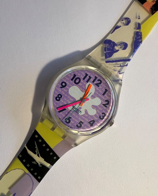 VINTAGE - SWATCH GK 134 “RAVE” (1991) (Neu und originalverpackt) in ...