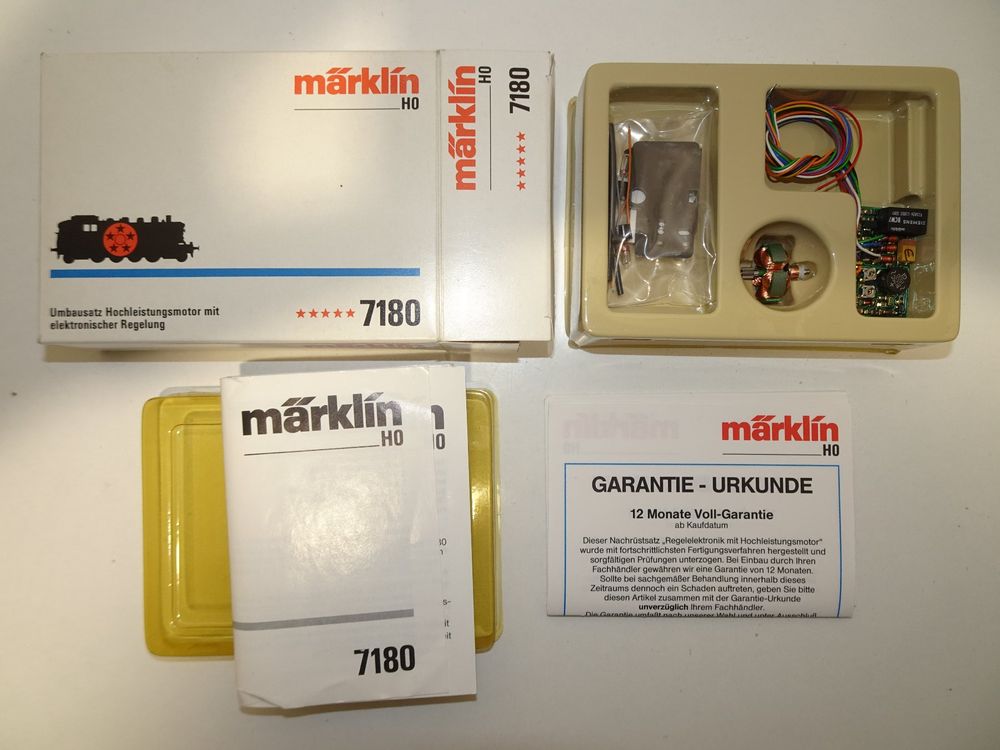 Märklin Hochleistungsmotor Umbausatz HO 7180 (Neu (gemäss Beschreibung ...