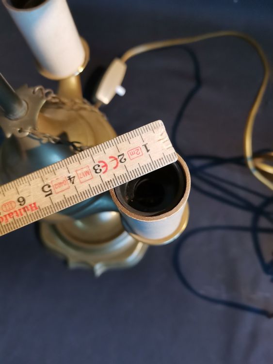 Antike Tischlampe, Alte Tischlampe, Messinglampe, Leuchte (Gebraucht) in Wiedlisbach für CHF 25 ...