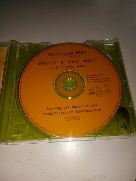 Peter und der Wolf + 8 Tierballaden (Reinhard Mey) ©'2000 (Gebraucht ...