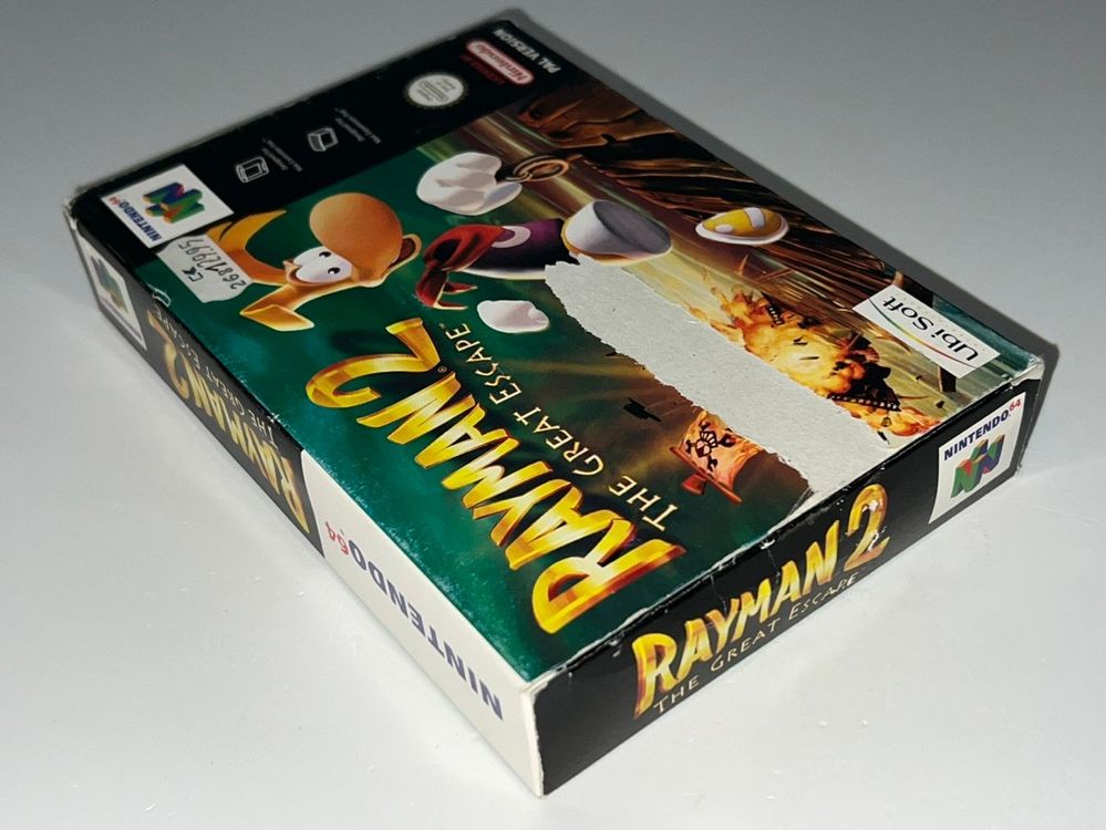 Nintendo 64 (N64) Spiel - Rayman 2: The Great Escape (OVP) | Kaufen auf ...