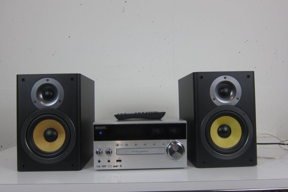 Philips BTB8000 Mini Stereoanlage mit DAB Plus (Bluetooth, U (Gebraucht ...