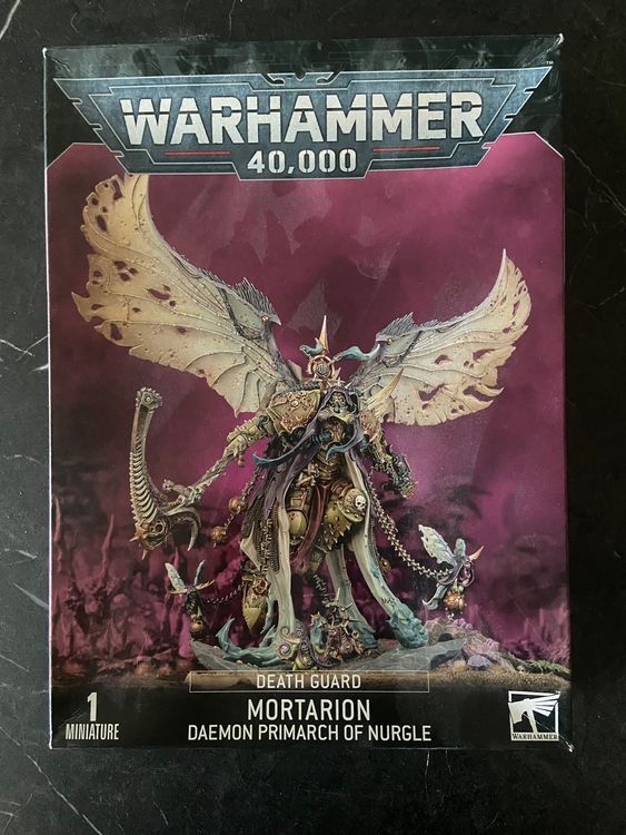 Warhammer 40k Minifigur Mortarion neu | Kaufen auf Ricardo