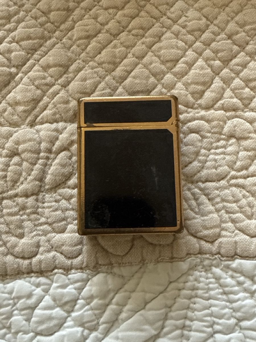 Briquet S.T. Dupont, Ligne D, laque de Chine noir. (D'occasion) à ...