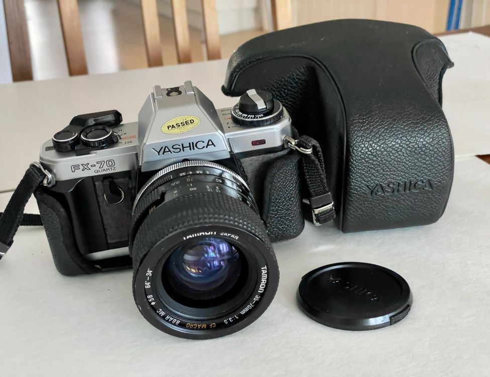Yashica Spiegelreflex Kamera / Tamron 35-70mm Macro BBAR MC (Gebraucht ...