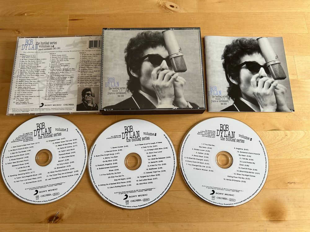 BOB DYLAN The bootleg series Vol. 1-3 3 CD's neuwertig Kult | Kaufen auf Ricardo