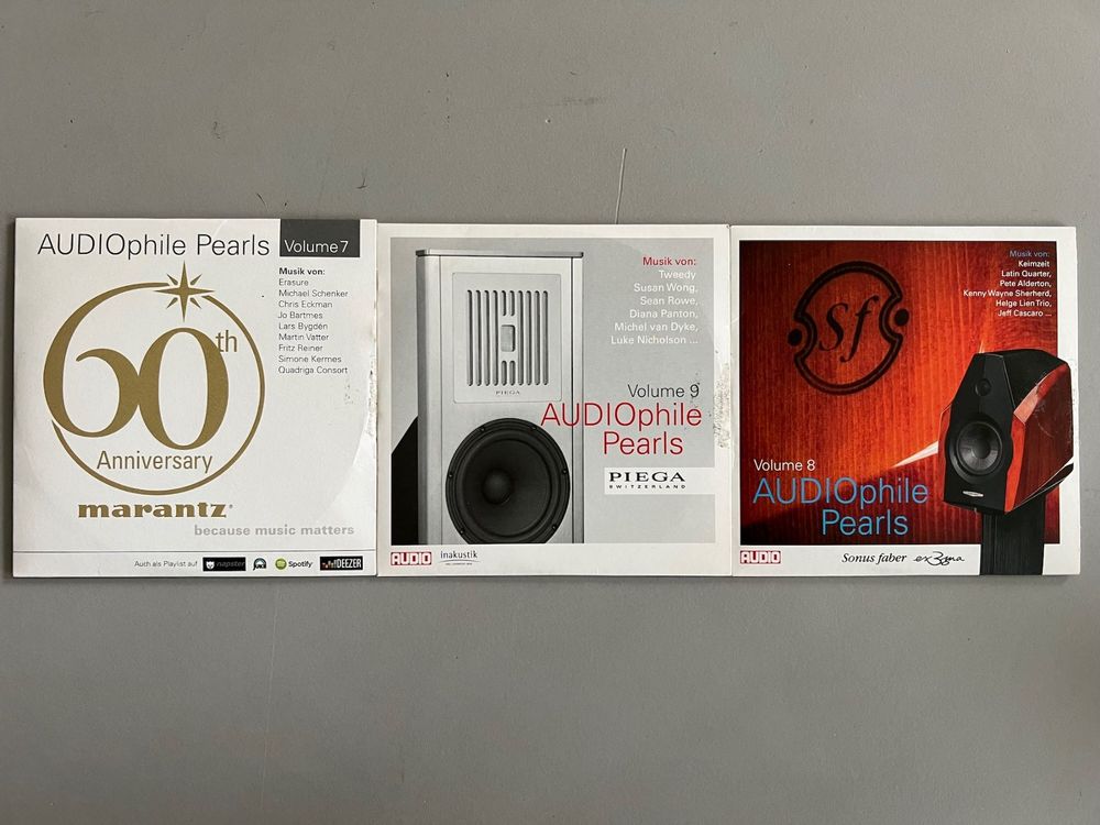 AUDIOphile Pearls Test Demo Audiophile CD-SET (Gebraucht) in Rickenbach ...