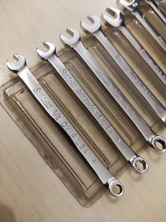 Snap-on OXI-Combination Wrench Set - 1/8 - 3/8 Zoll (Gebraucht) in ...