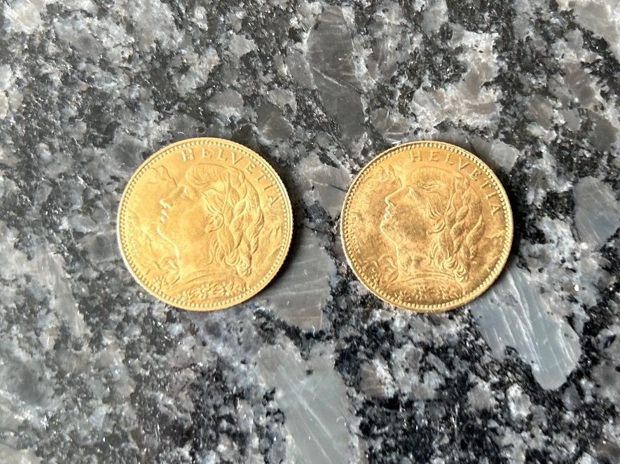 2x 10.- Gold Vreneli 1915 und 1922 | Acheter sur Ricardo