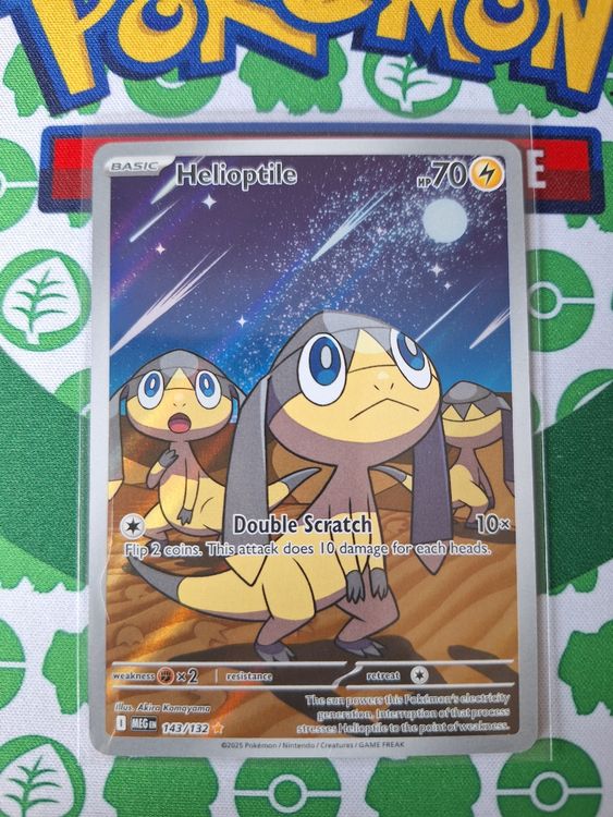 Pokemon Helioptile Mega Evolution Englisch (Neu (gemäss Beschreibung ...