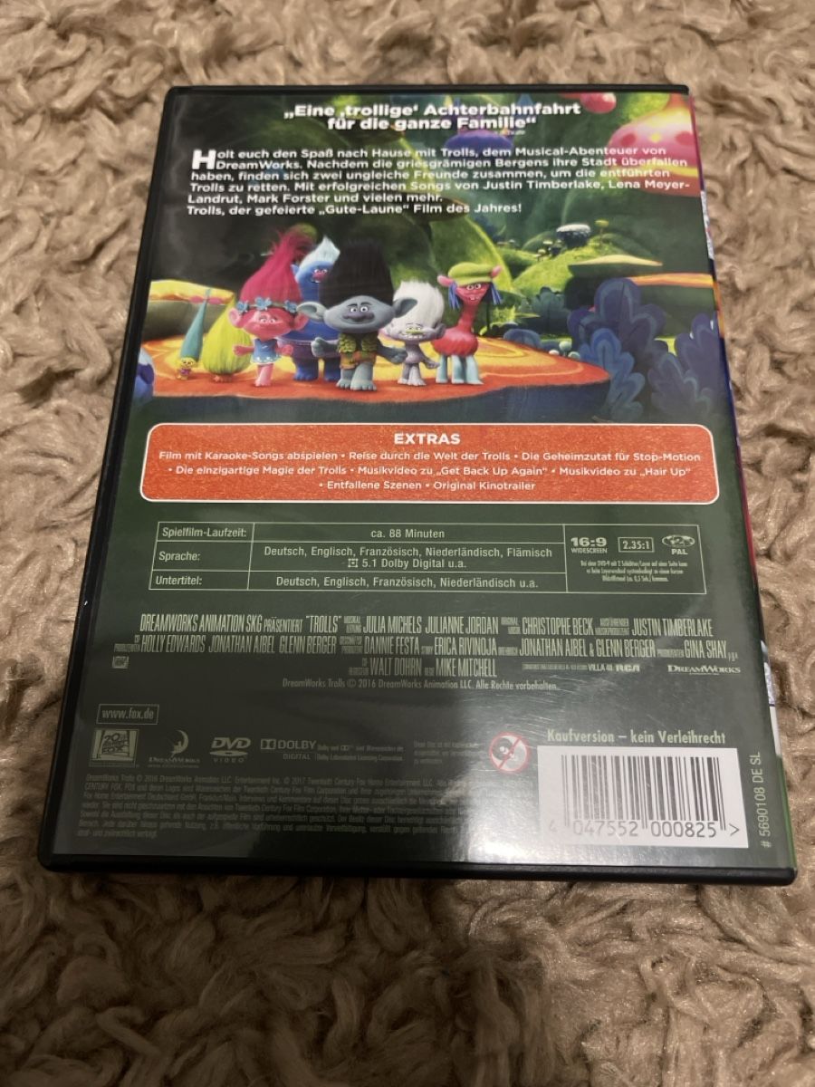 Trolls DVD - Dreamworks Animation - Super Zustand! (Gebraucht) in ...