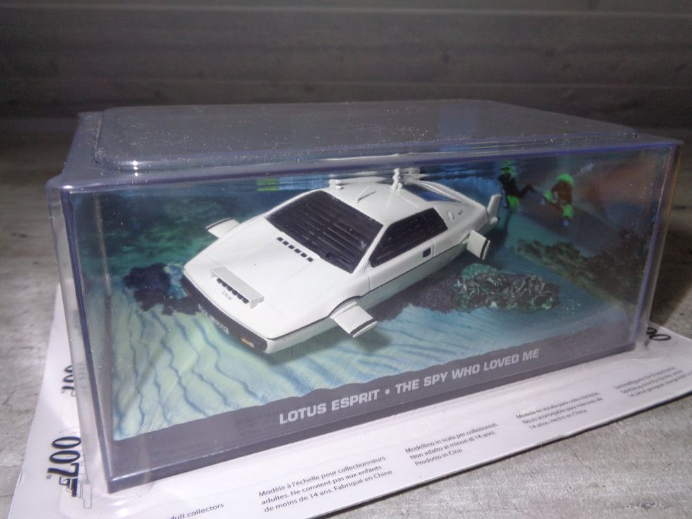 Altaya 1:43 Lotus Esprit Diorama James Bond 007 (Neu und ...