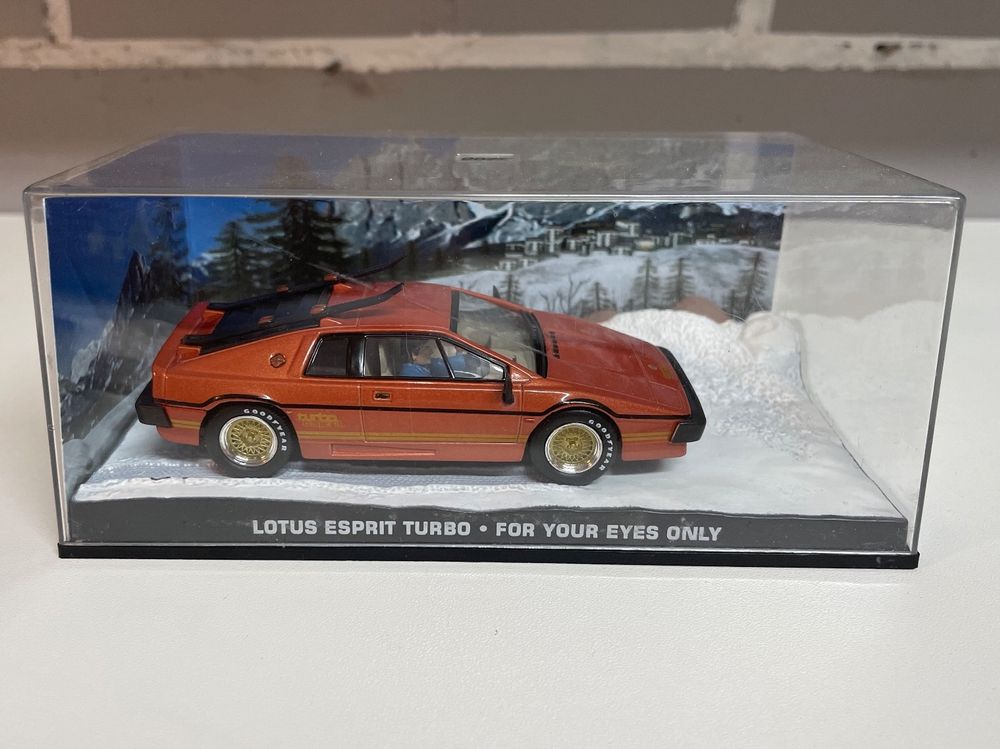 James Bond mini Diorama 1:43 - Lotus Esprit (Neu (gemäss Beschreibung ...