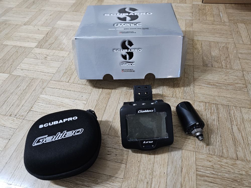 Scubapro Galileo Luna Tauchcomputer mit Sender (Gebraucht) in Schliern ...